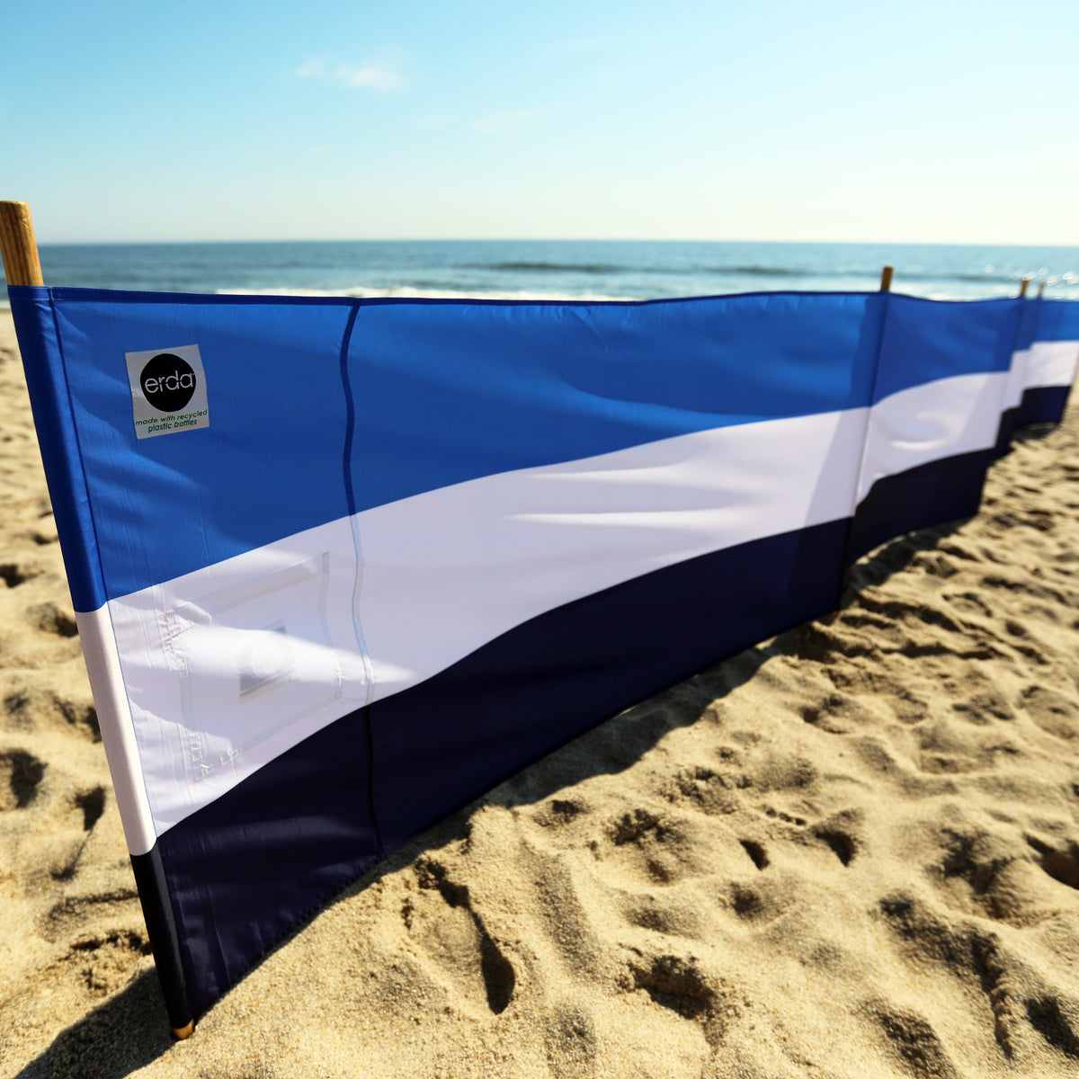 Tides Stripe Pro Beach Recycled Polyester Rip-Stop 20 ft Lightweight W ...